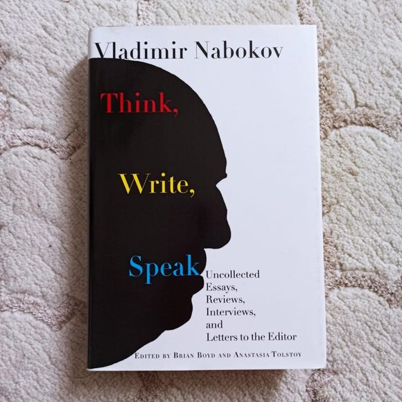 Other | Think Write Speak Hardcover Vladimir Nabokov | Poshmark